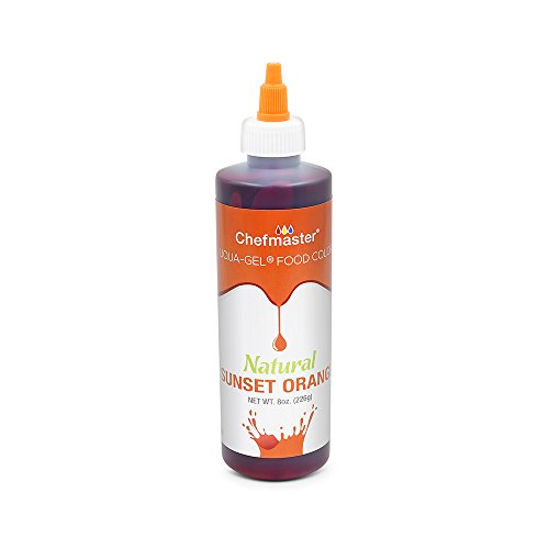 Chefmaster Natural Food Coloring For Baking Sunset Orange Vegetable Chefmaster Natural Food Coloring For Baking Sunset Orange Vegetable