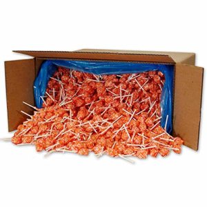 Dum Dums Color Party Lollipops, Orange, Orange Flavor, Bulk 30lb Box ...