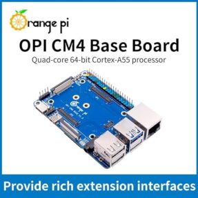 Orange Pi CM4 Base Board, Compute Module 4 Base Board with 40 Pin GPIO ...